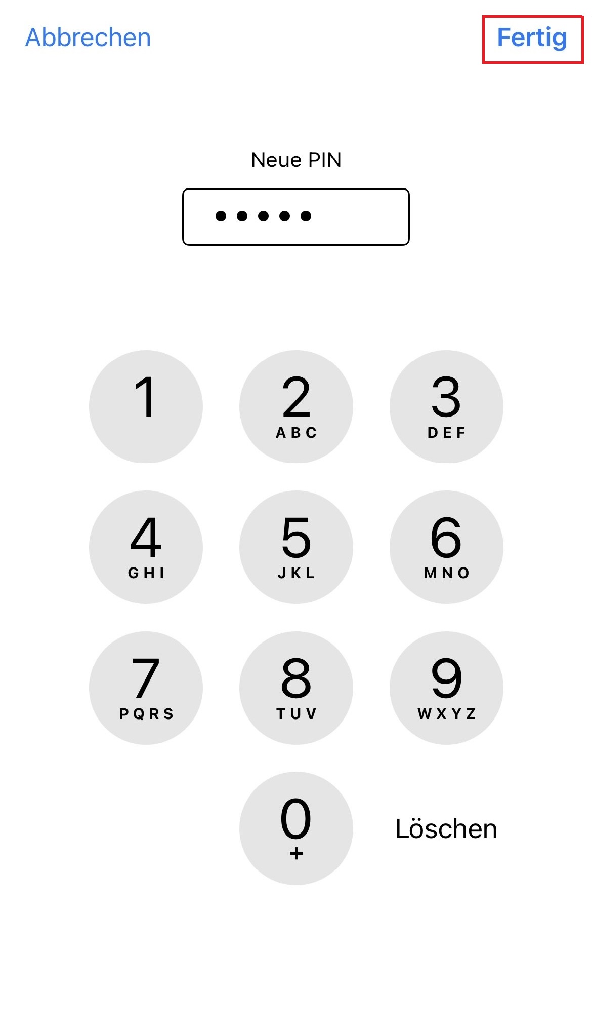 FAQ | SIM-Pin ändern